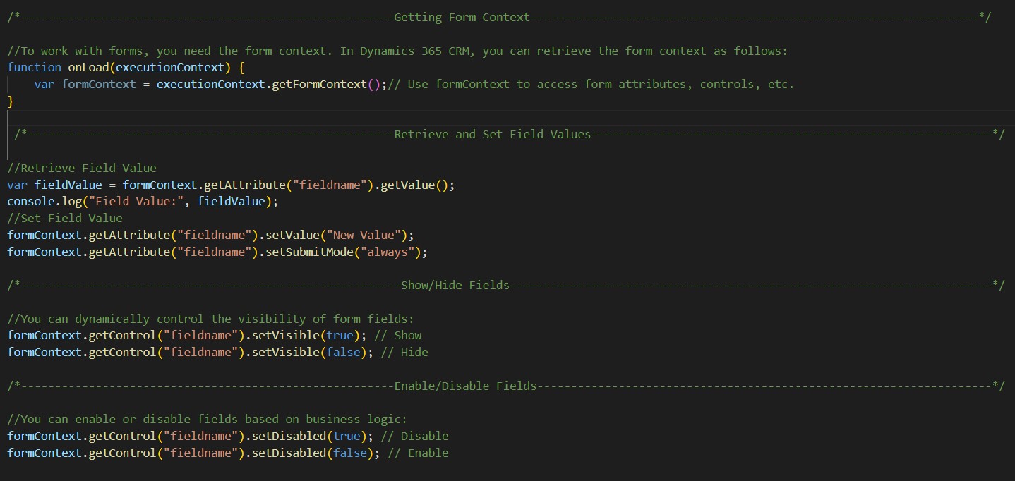 Easy Javascript Examples For Dynamics 365 Crm Repository Cloudfronts